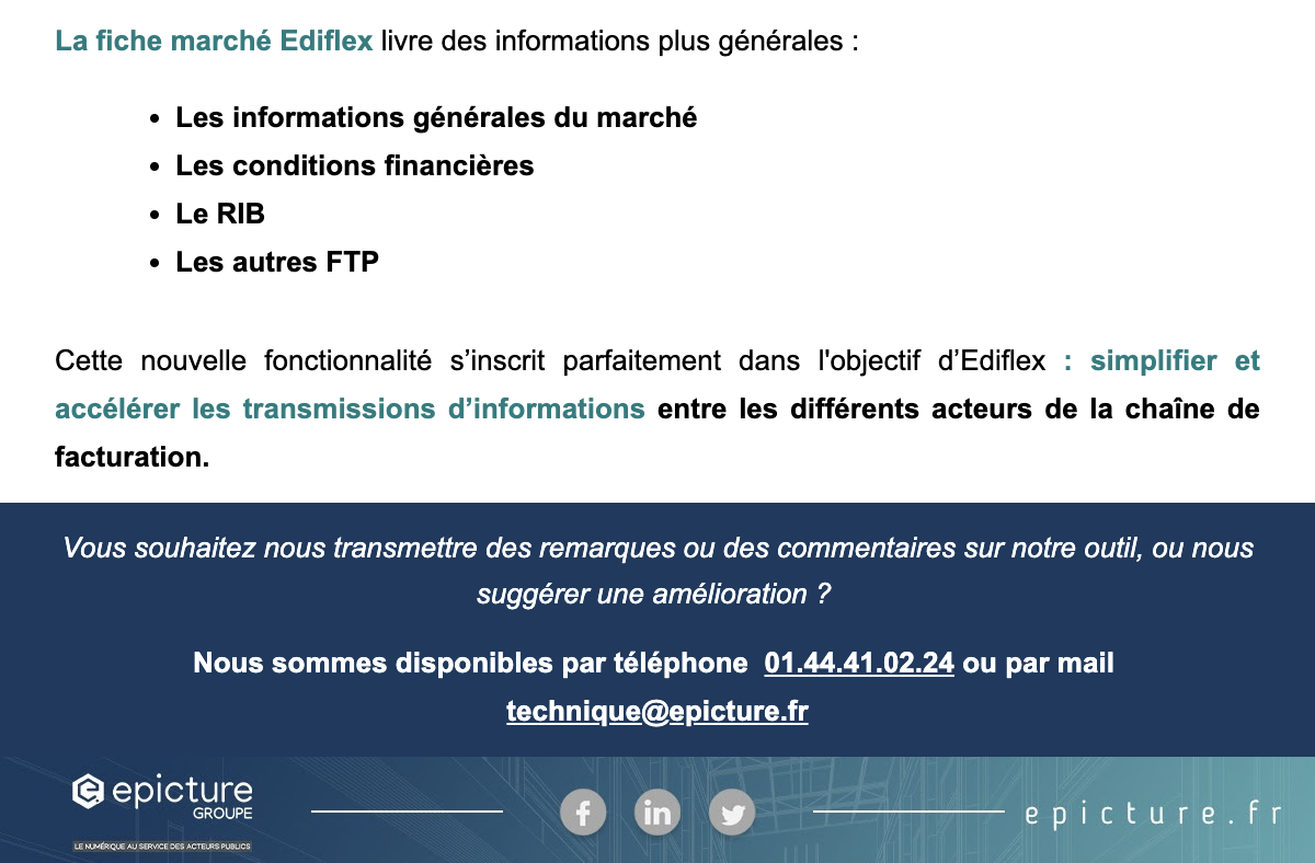 Nouveautés - Les nouvelles fonctionnalités techniques d'Ediflex - 25/05/2023 – Aide Ediflex