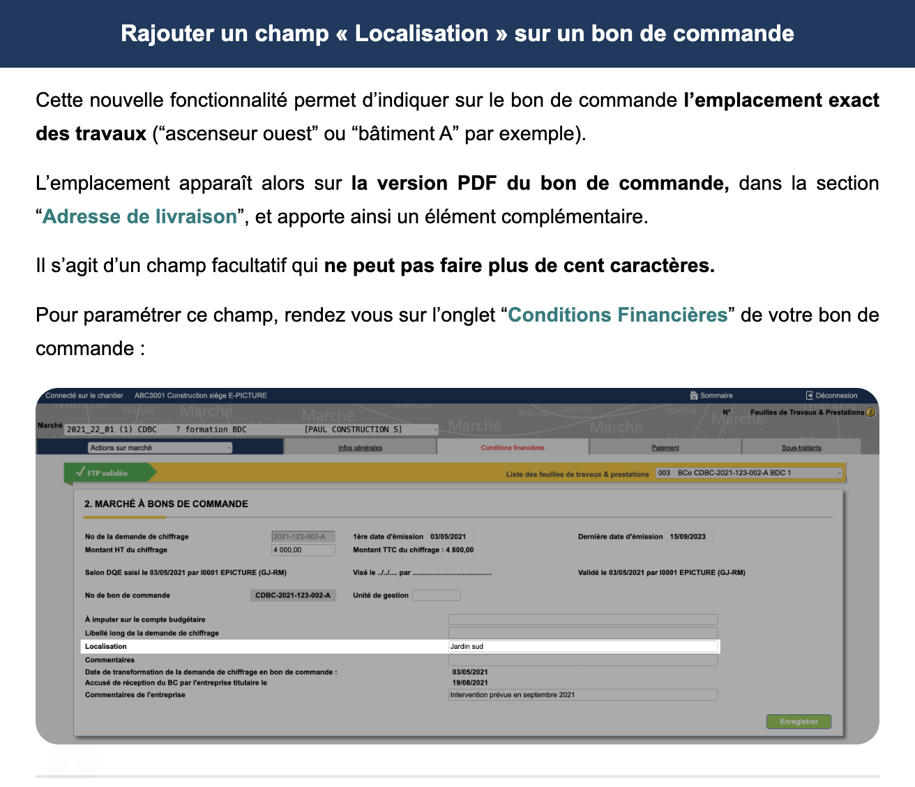 Nouveautés - Les nouvelles fonctionnalités techniques d'Ediflex - 28/09/2023 – Aide Ediflex