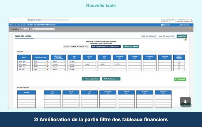 Nouveautés - Les nouvelles fonctionnalités techniques d'Ediflex - 18/11 ...